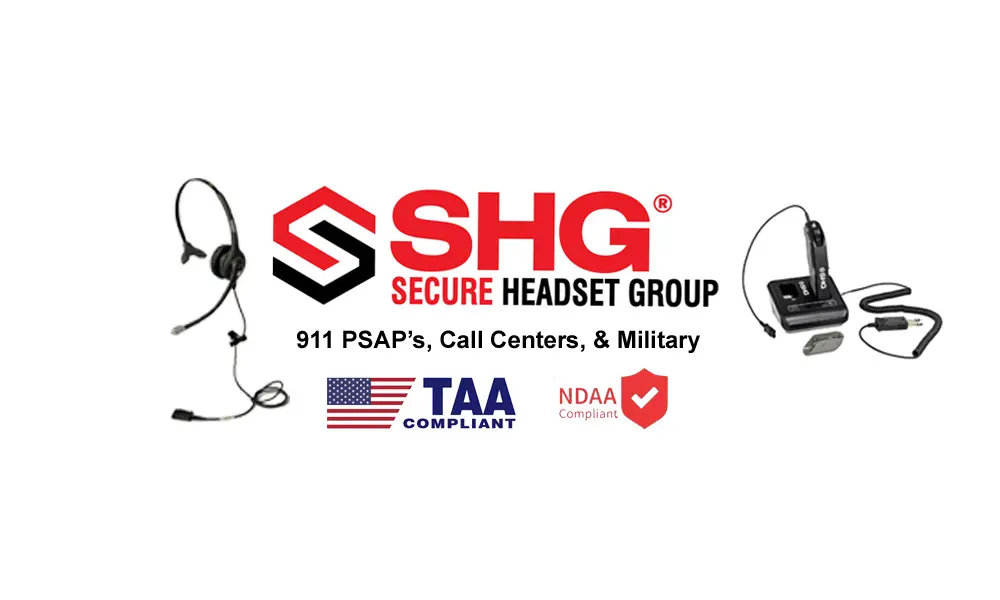SHG 911 PSAP Headsets Now Available