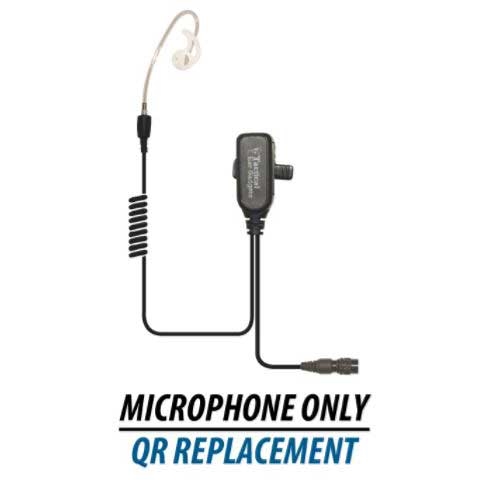 Earphone Connection Coyote EP1205EC Short Tube Lapel Mic, 6 Pin QR ...